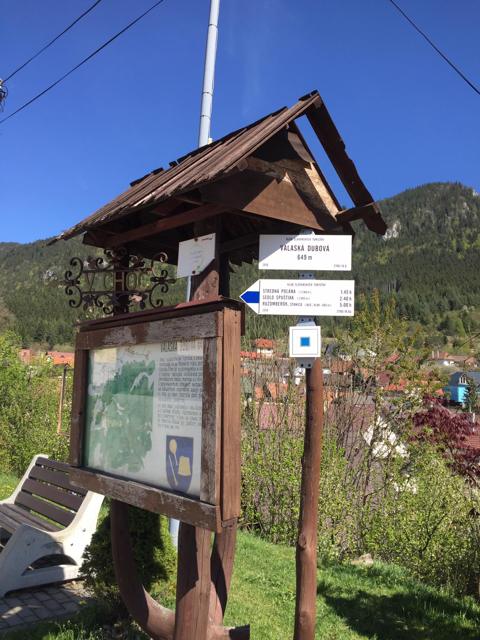 Na Veľký Choč z Valaskej Dubovej - SLOVAK DISCOVERER